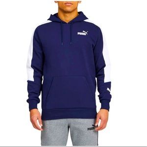 Puma | Shirts | Puma Mens Hoodie Navy Blue S | Poshmark
